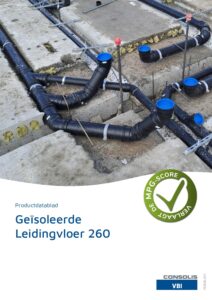 Leidingvloer 260 geïsoleerd - VBI